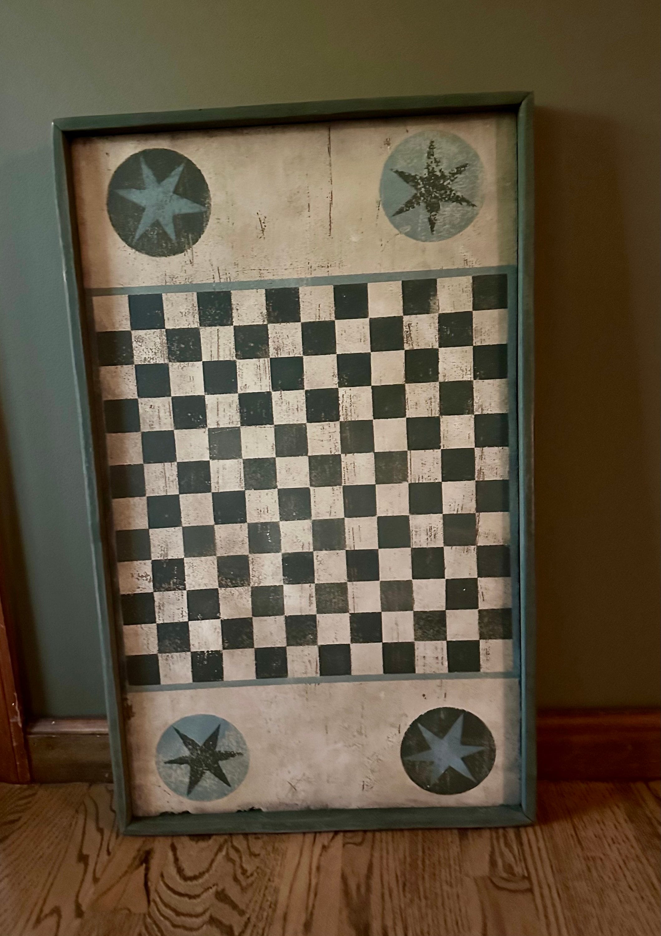 Early Style Draughts (12x12 Grid) Game Board - Etsy