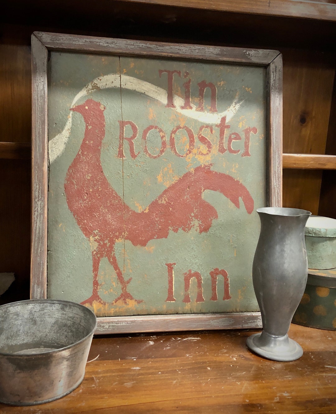 Early Style Rooster Sign 11x14 - Etsy