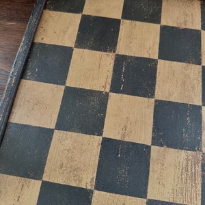 Early Style Black and Tan Checkerboard - Etsy