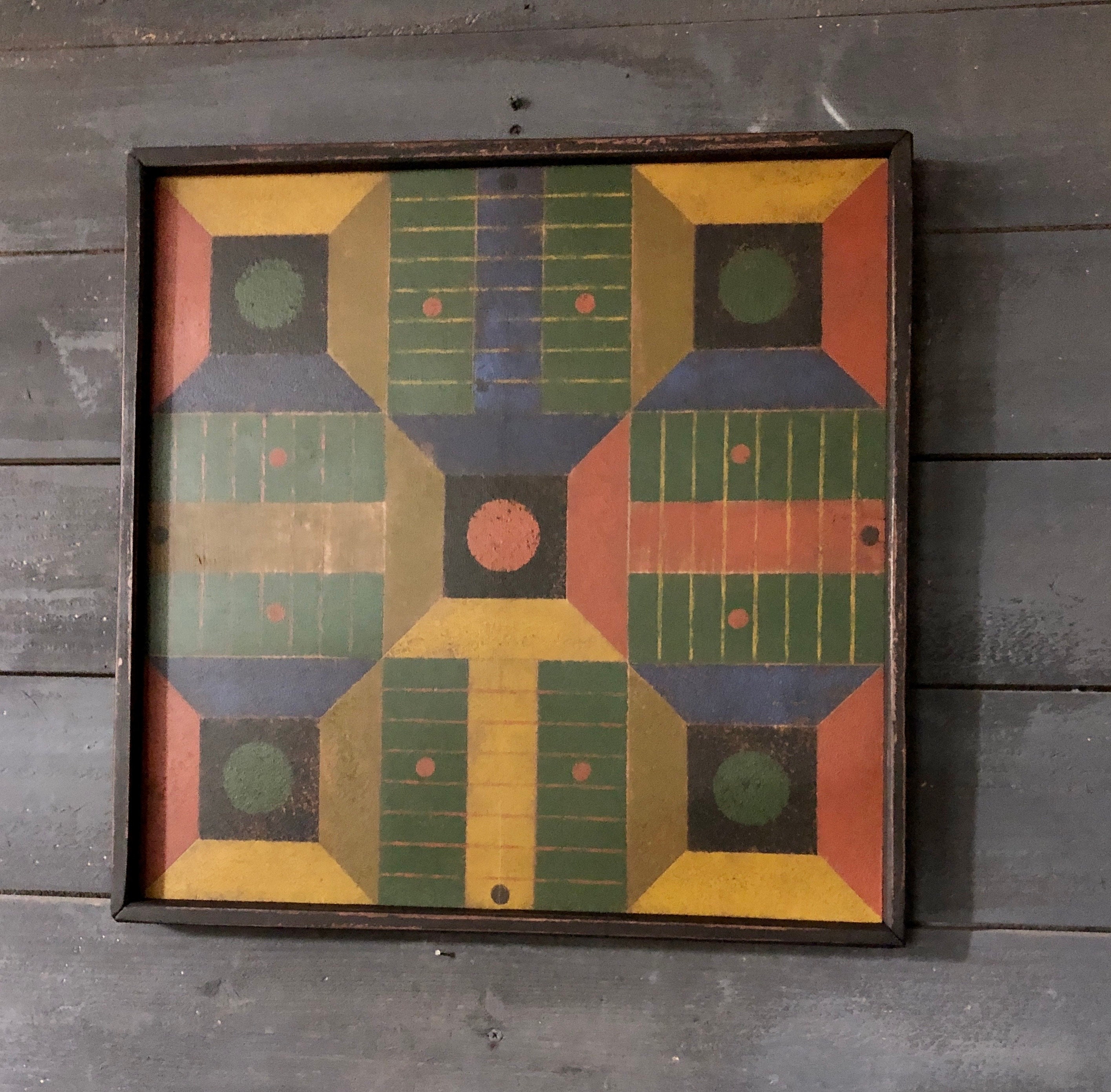 19th-century Reproduction Parcheesi Game Board - Etsy