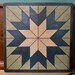 Indoor Barn Quilt Denim and Sage Star - Etsy