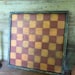 Primitive Mustard Cranberry and Blue Checkers Board - Etsy