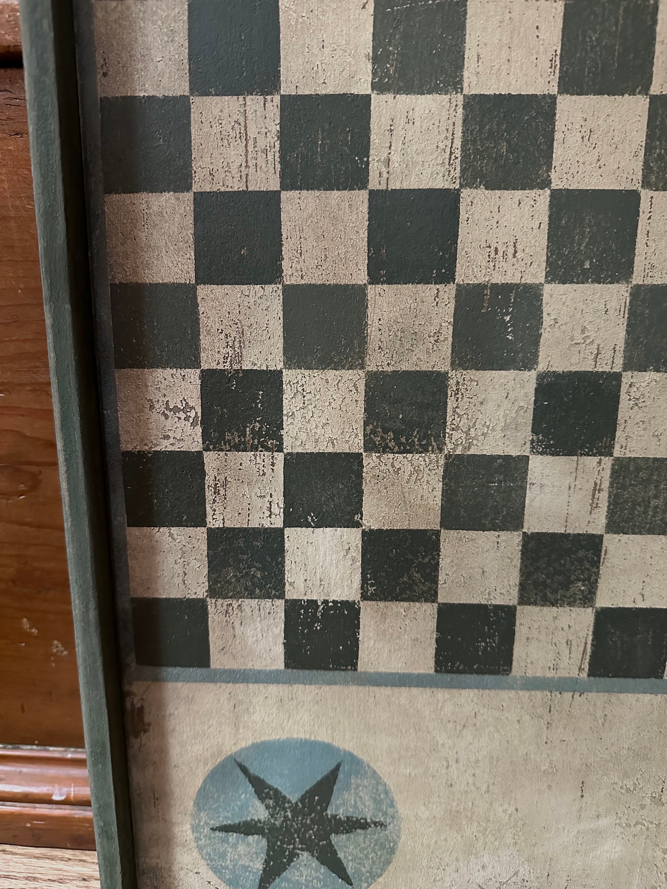 Early Style Draughts (12x12 Grid) Game Board - Etsy