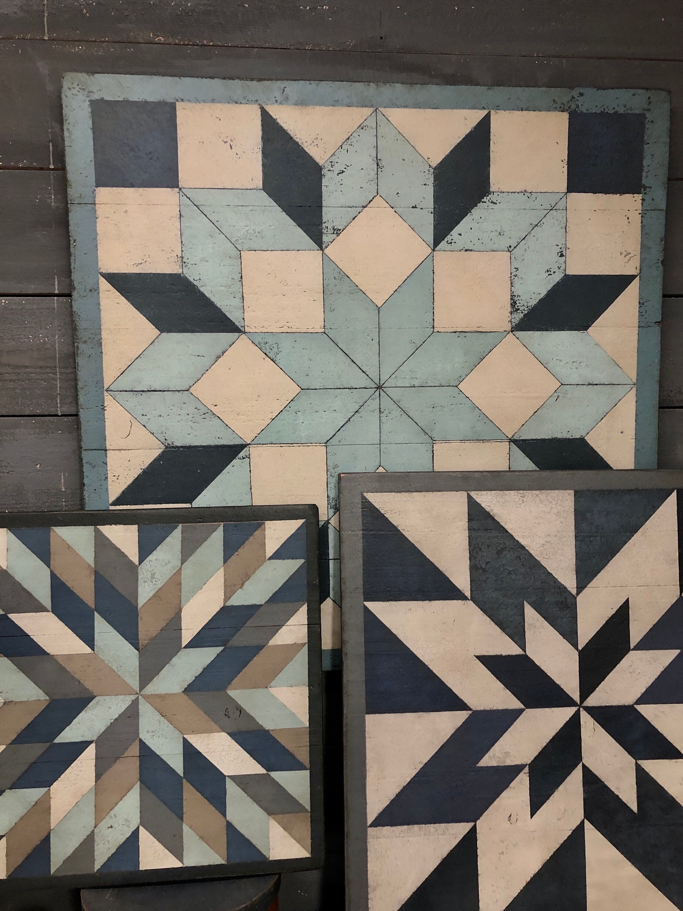 Indoor Barn Quilt - Annie's Choice Blues - Etsy