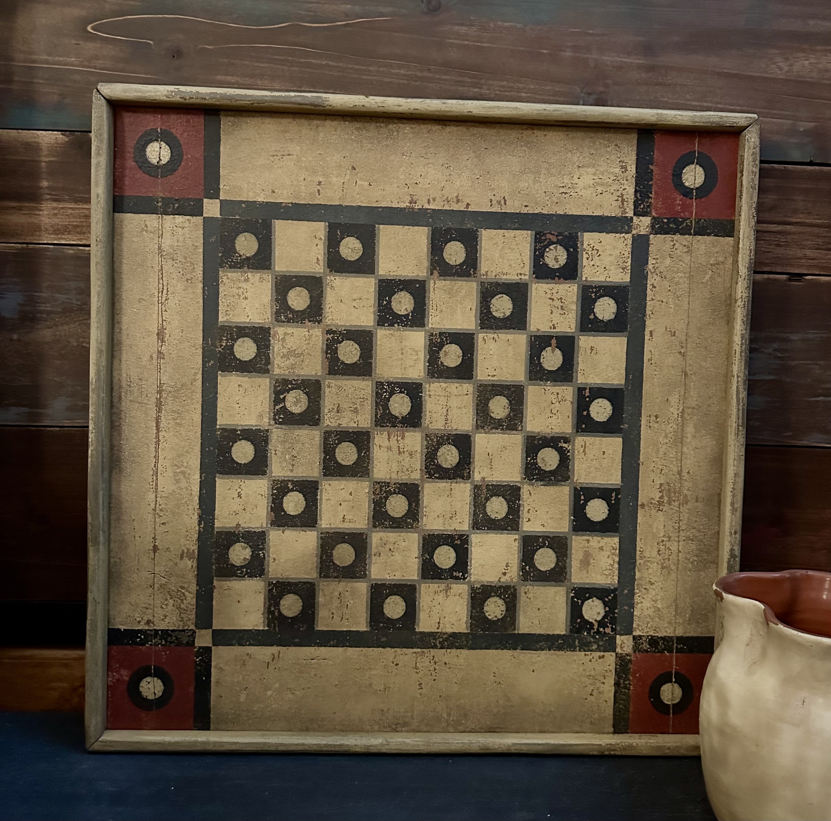 Reproduction 19th Century New England Checkerboard - Etsy