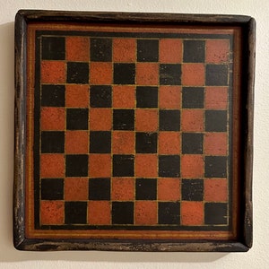 Black and Red Checkerboard two Sizes Available - Etsy