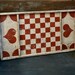 Valentine Checkers Board 12” X 21” - Etsy