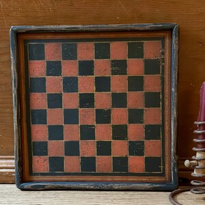 Black and Red Checkerboard two Sizes Available - Etsy