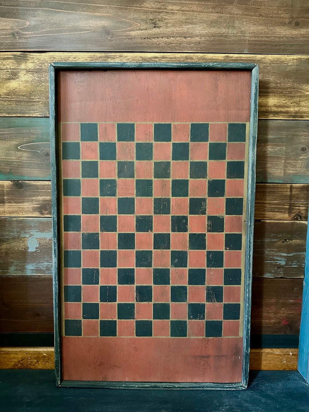 Reproduction of Unusual 8 X10 Block Checkerboard - Etsy