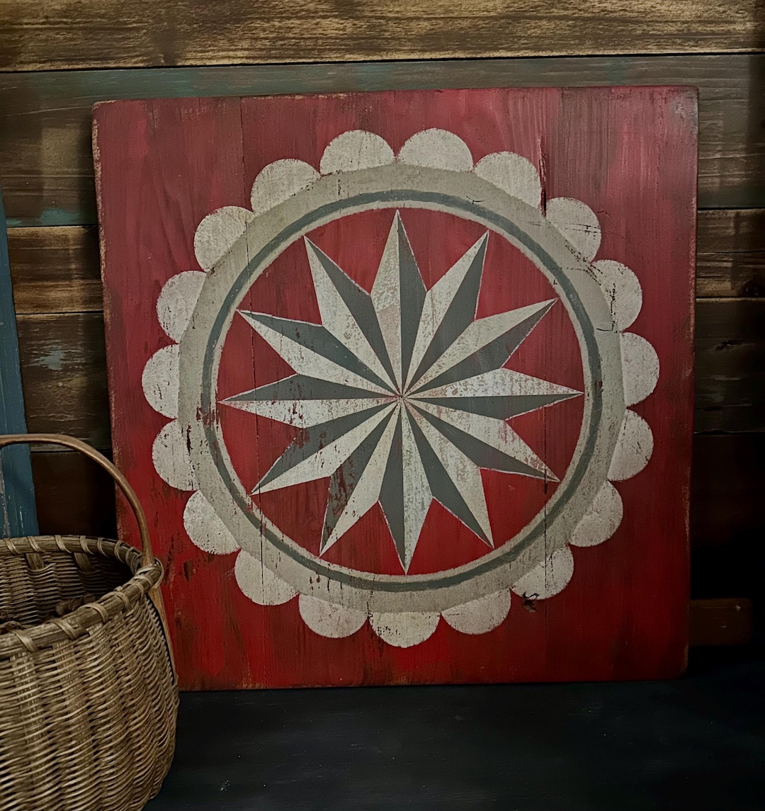 Pennsylvania Dutch Style Barn Star - Etsy