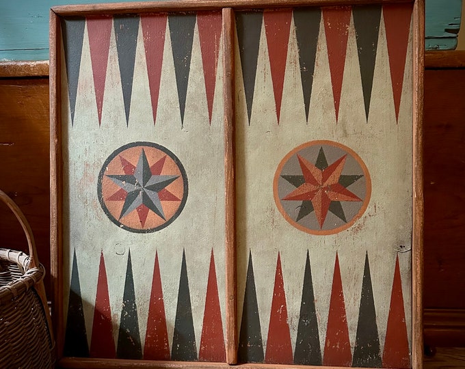 Mariner's Star Backgammon Board - Etsy