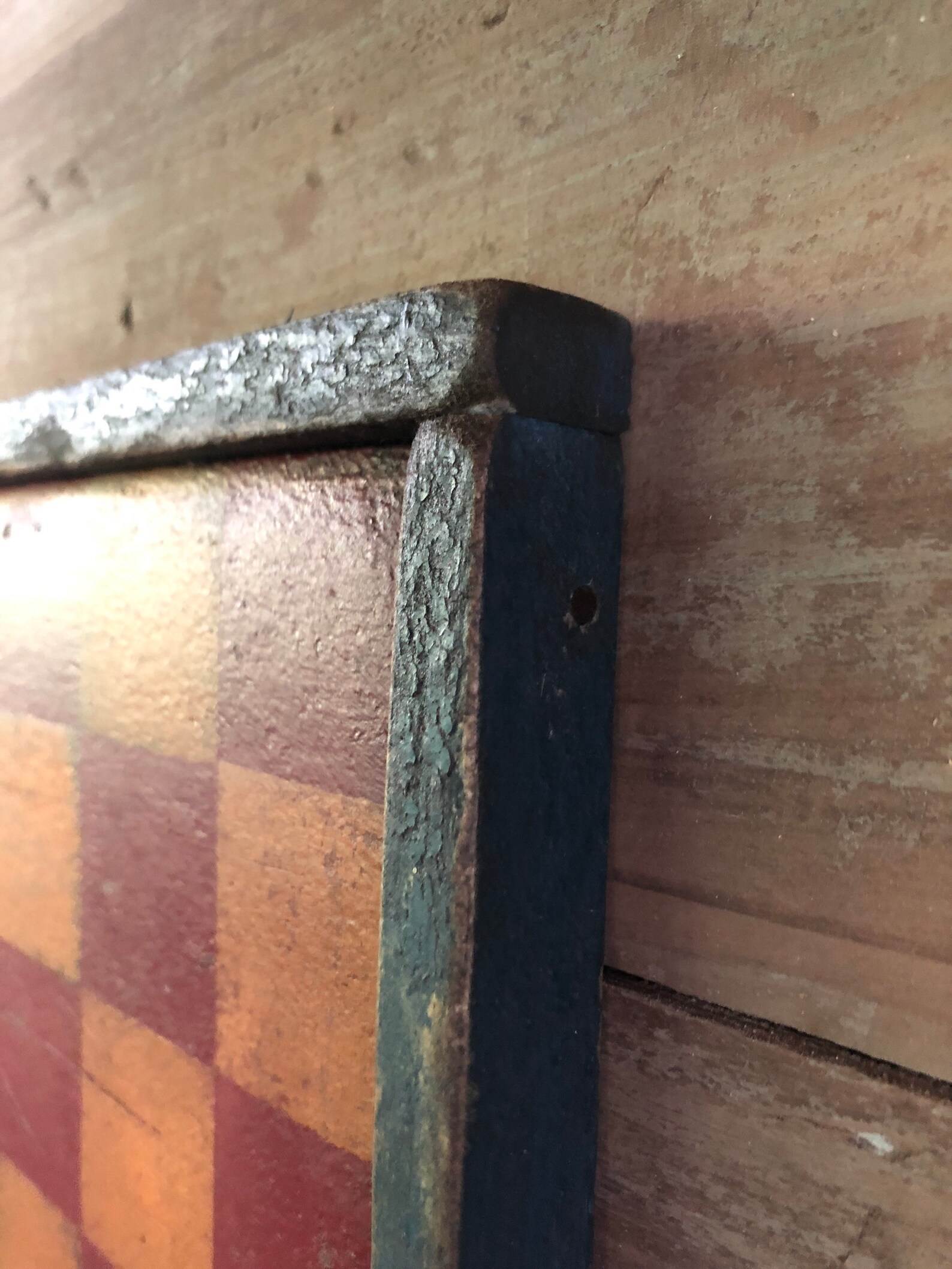 Primitive Mustard Cranberry and Blue Checkers Board - Etsy