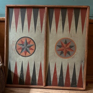 Mariner's Star Backgammon Board - Etsy
