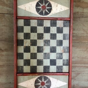 Compass Rose Checkerboard 12” by 21” - Etsy