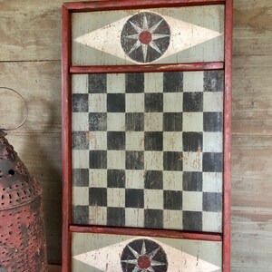 Compass Rose Checkerboard 12” by 21” - Etsy