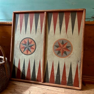 Mariner's Star Backgammon Board - Etsy