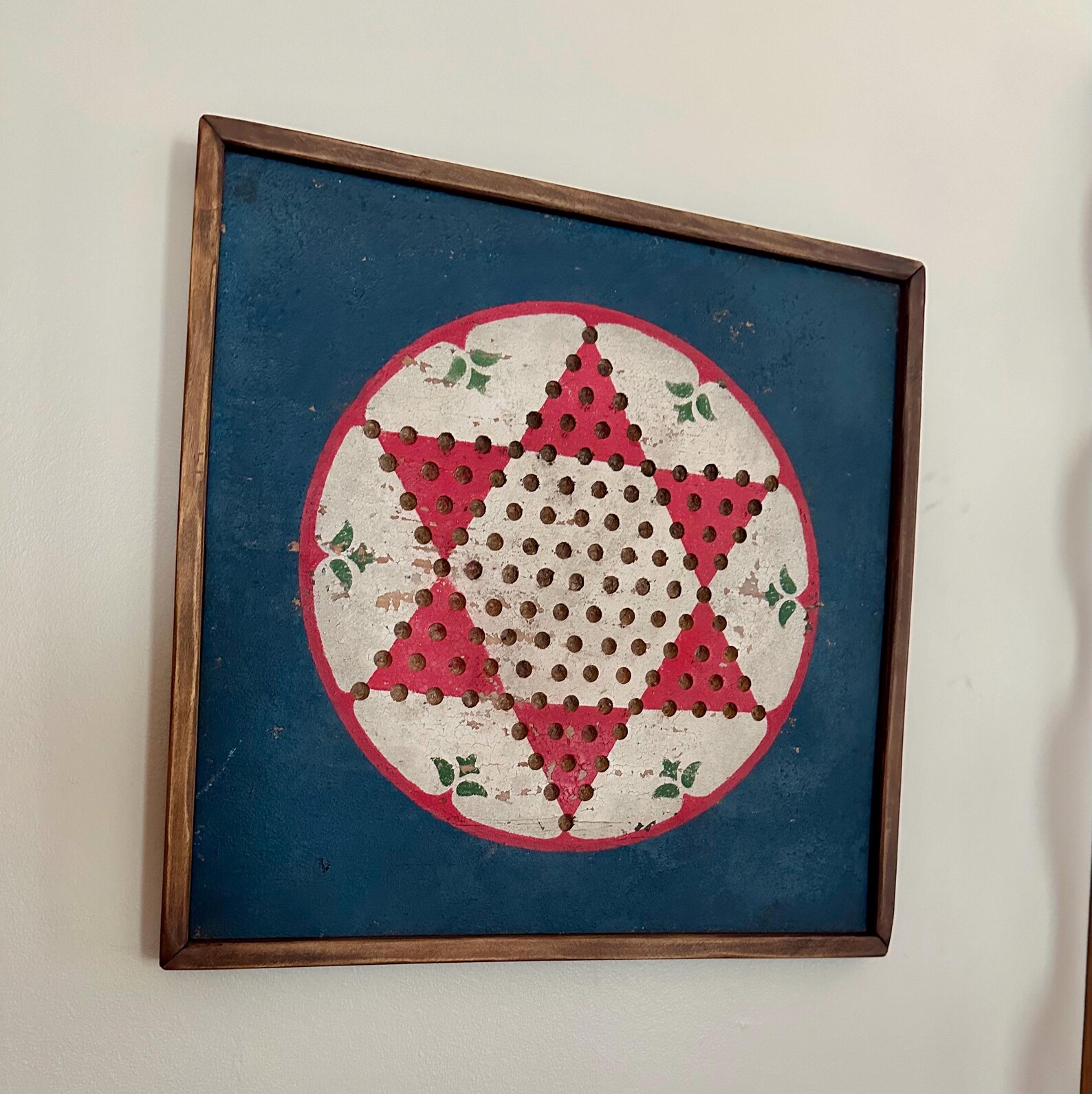 Early Style Chinese Checkers Game Board - Etsy