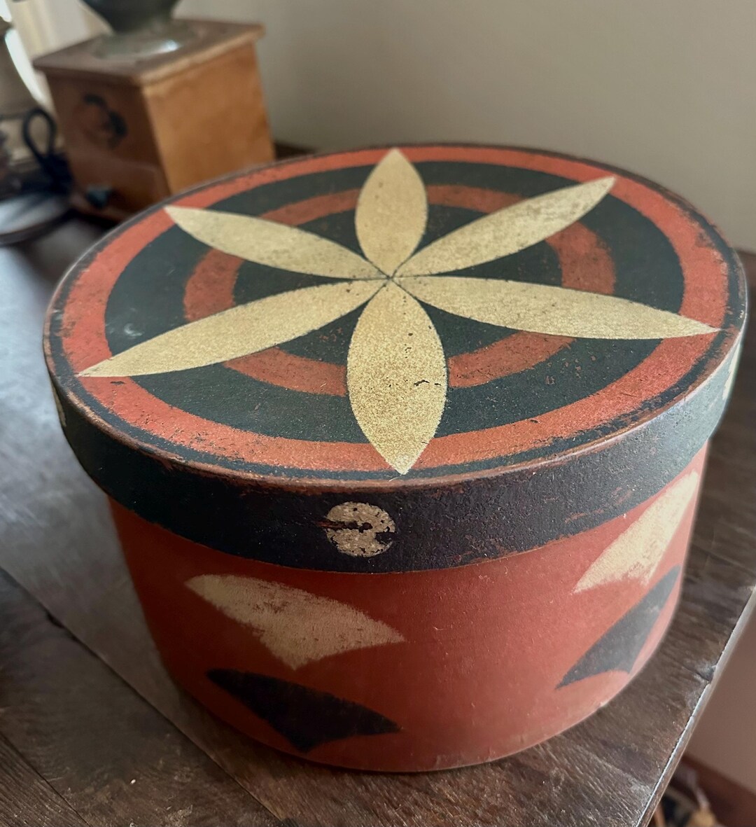 Hand Painted Paper Mache Pantry Box - Etsy
