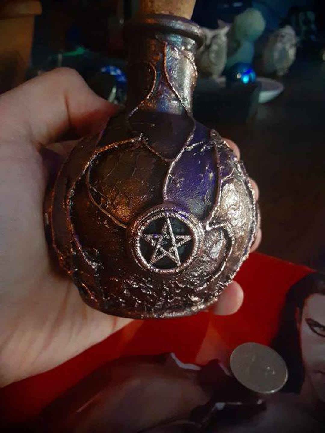 Heavily Rooted Gothic Potion Bottle - Etsy