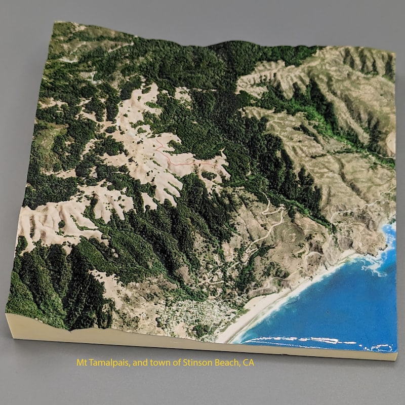 Custom 3d Map - Etsy