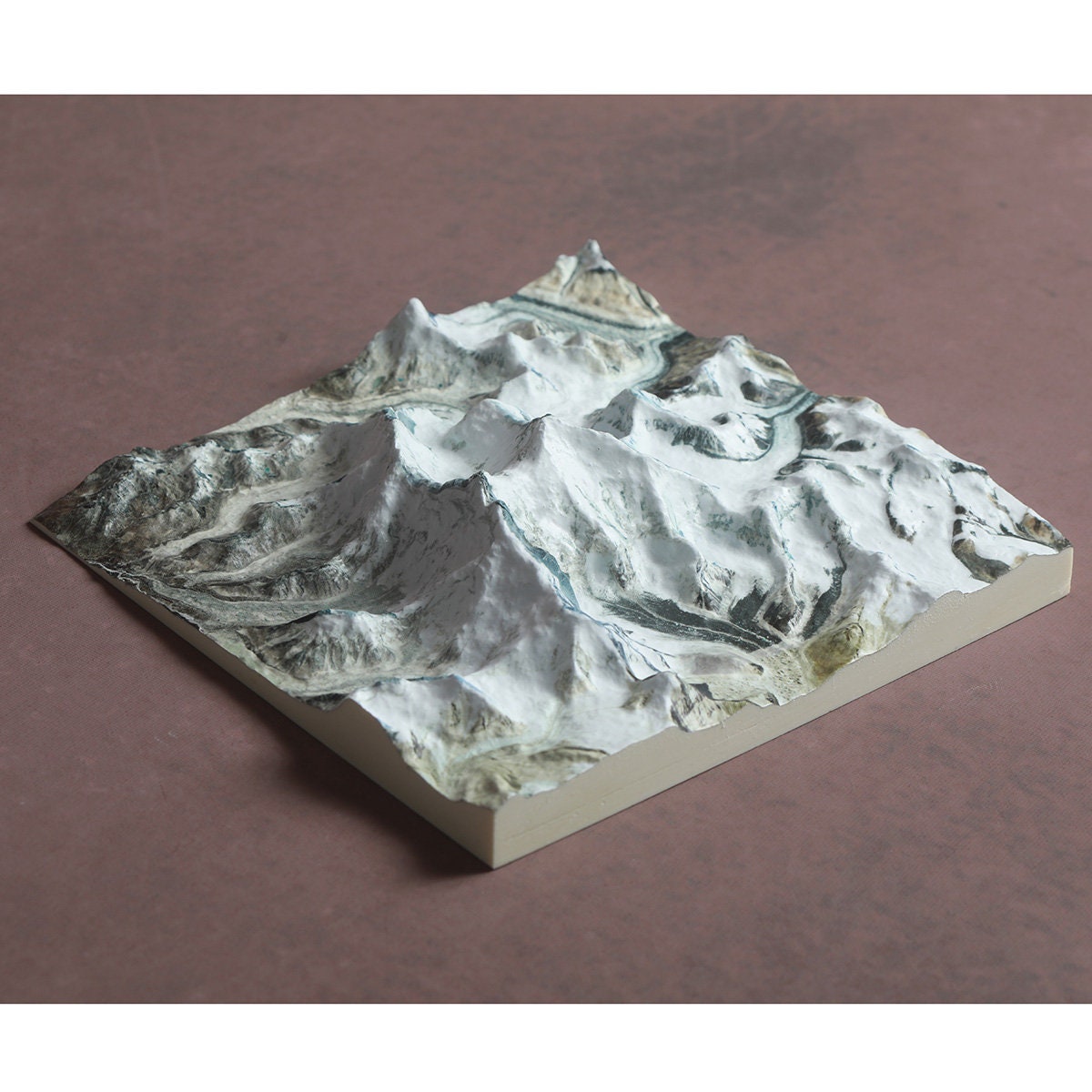 Mt. Everest 3D Map - Etsy