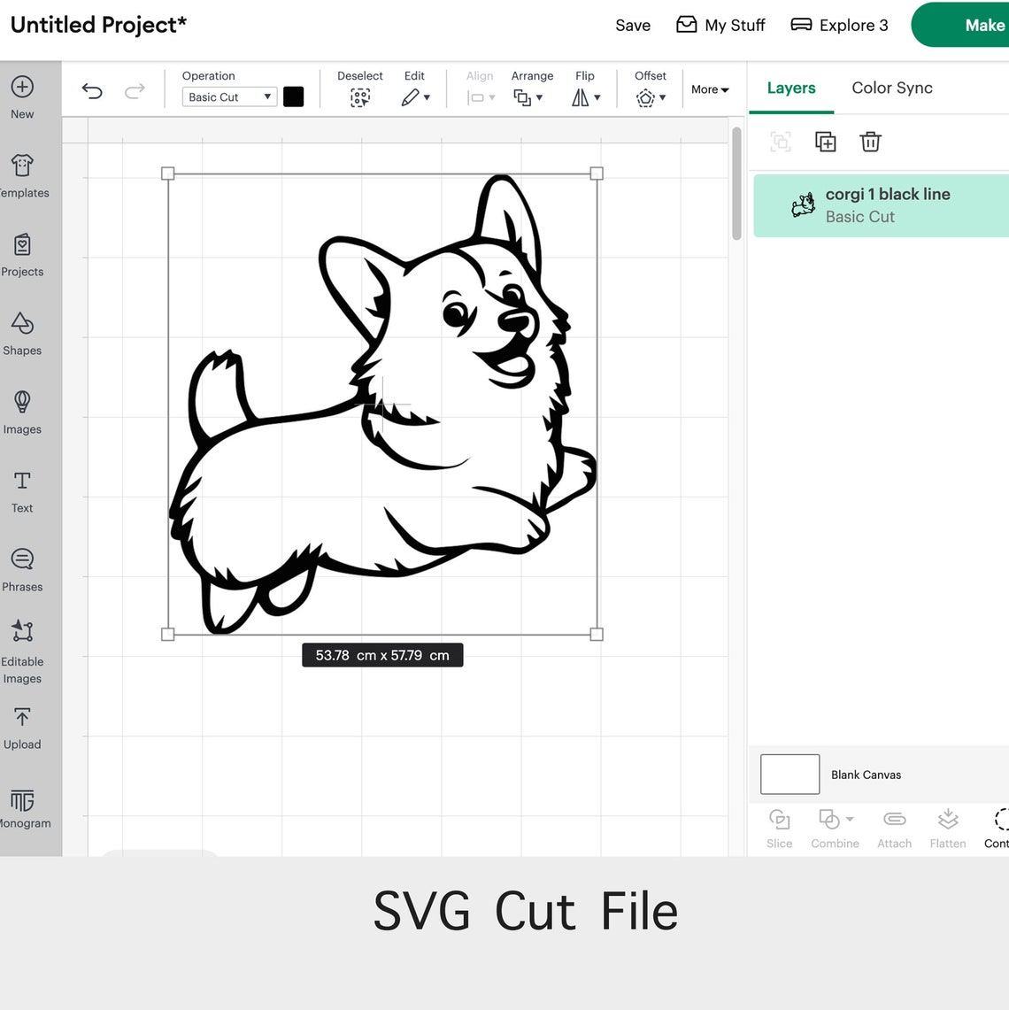 Corgi Svg Png Kawaii Corgi Clipart Cute Corgi Bundle Funny Puppy Welsh ...