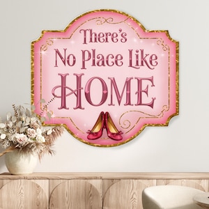 Wizard of Oz Directional Signs, Pink & Green Fantasy Arrows PNG ...