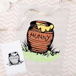 Winnie the Pooh Hunny Pot SVG, Hunny Svg, Honey Svg, Hunny Clipart ...