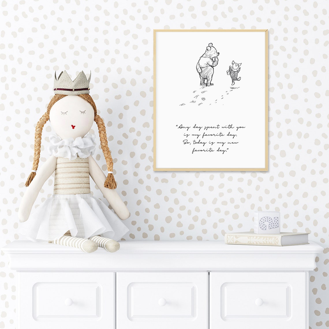 Winnie the Pooh Nursery Decor, Winnie the Pooh Art, Quotes About Life ...