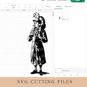 Christmas Carol SVG Bundle: Vintage Dickens Designs for Cricut ...