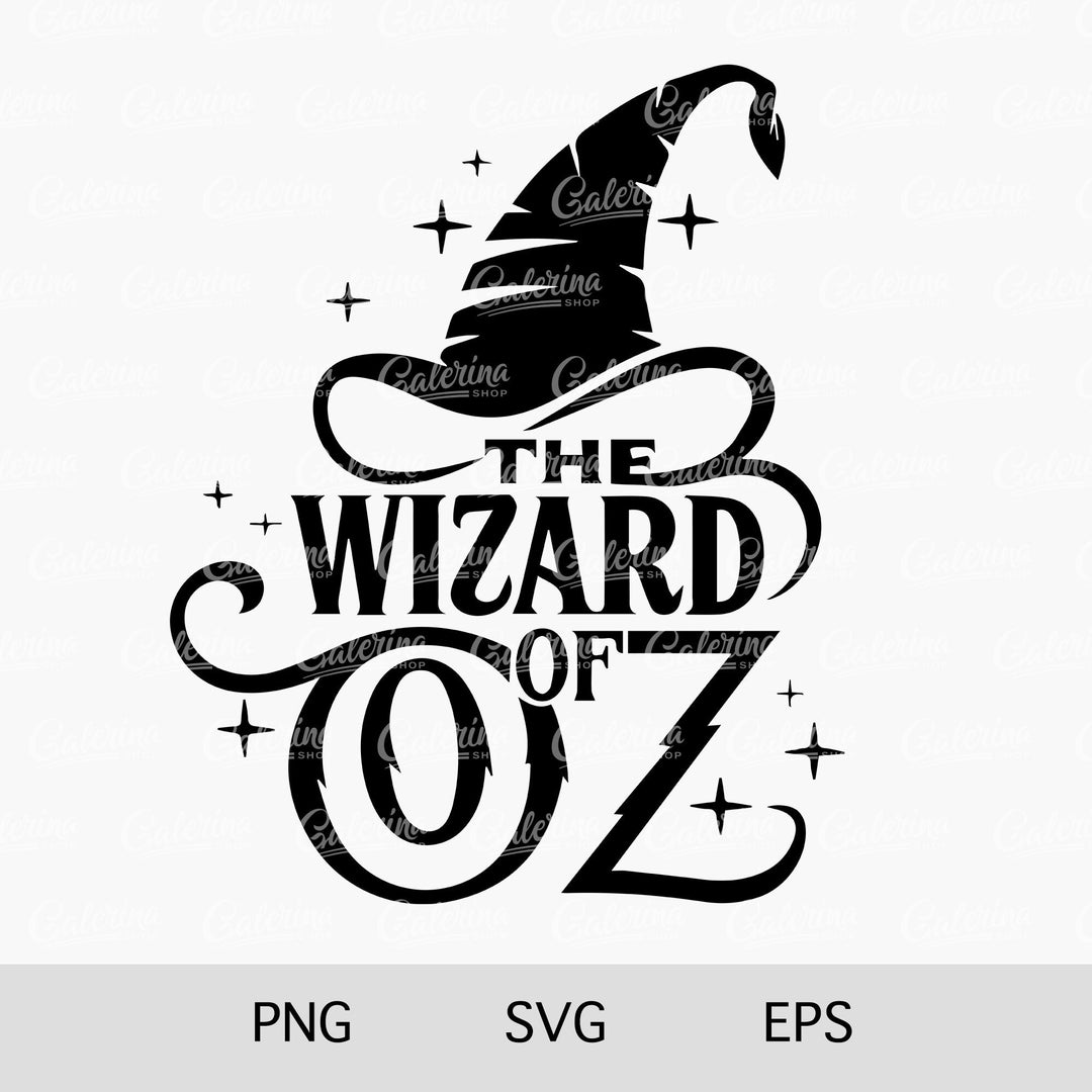 The Wizard of Oz Svg, Magic Wizard Svg, Png, Book Svg, Cricut ...