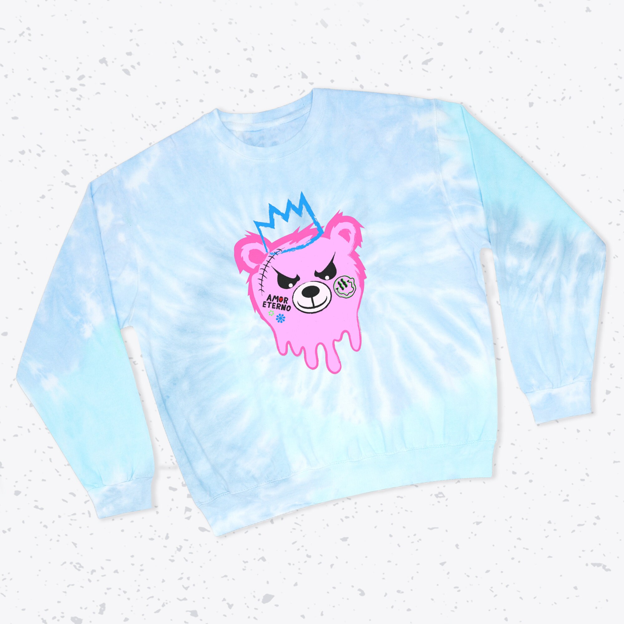 Trippy Bear Png Teddy Bear Clipart Teddy King Crown Melting - Etsy