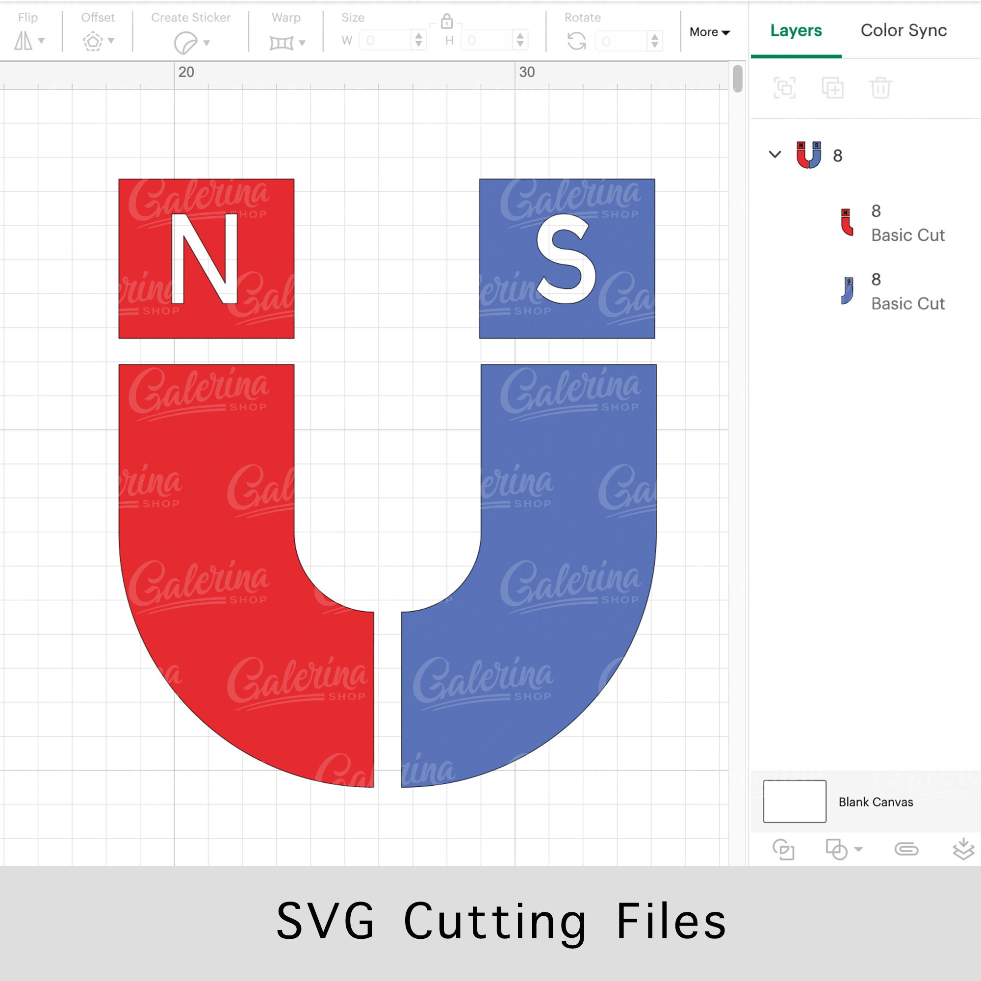 Magnet Svg Png Vector Files Horseshoe Magnet Icon U Magnet Clipart Set ...