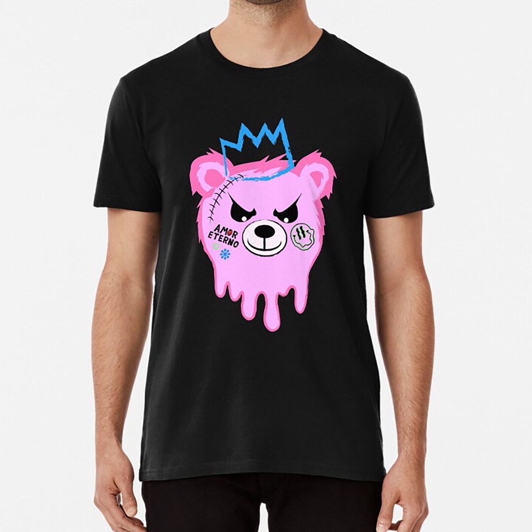 Trippy Bear Png Teddy Bear Clipart Teddy King Crown Melting - Etsy