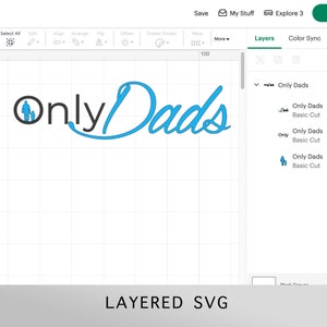 Only Dads Funny Father's Day Design SVG PNG: Humorous Dad Shirt ...