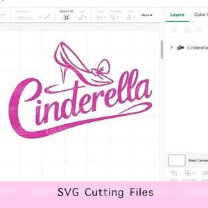 Cinderella Svg Png Clipart Cinderella Logo Sign Princess Svg Cinderella ...