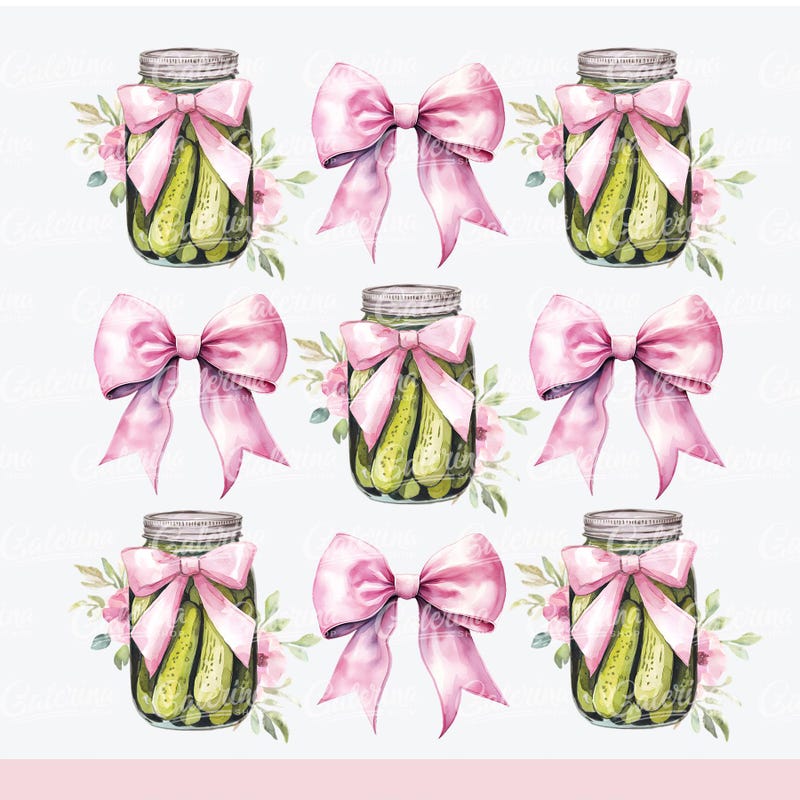 Pickle Bows - Etsy