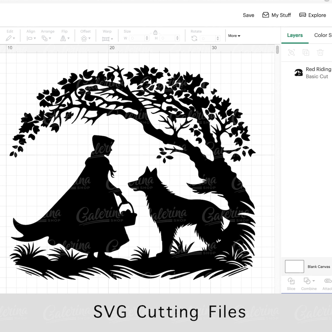 Little Red Riding Hood Svg Classic Fairy Tale Svg Book Svg Red Riding ...