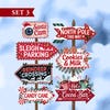 North Pole Signpost Printables, Christmas Party Decor (digital Download ...