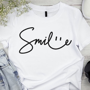Smiley Face Svg, Happy Face Svg, Emoji Svg, Smile Sign Svg, Trendy Svg ...