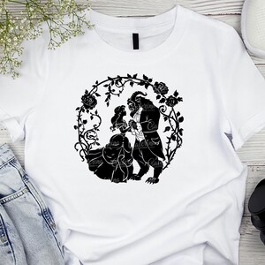 Beauty and the Beast SVG Bundle: Belle, Enchanted Rose, Fairy Tale ...