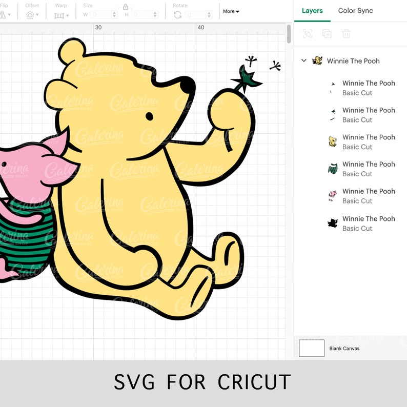 Winnie the Pooh SVG PNG Pooh Baby Shower First Birthday Classic Pooh ...