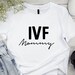 IVF Gifts, IVF Pregnancy Announcement SVG, Embryology, Mama in the ...