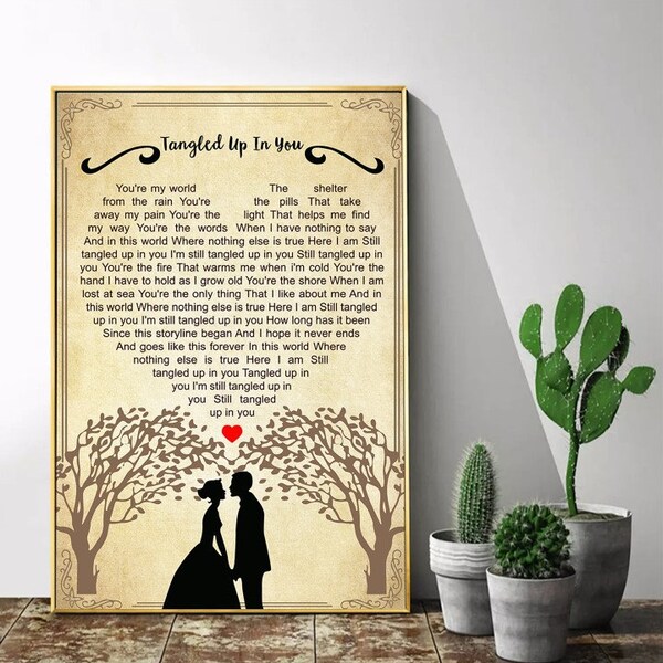 Tangled up in You Poster - Etsy