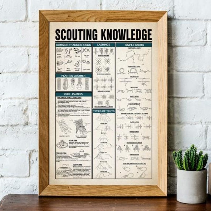 Boy Scout Wall Art - Etsy