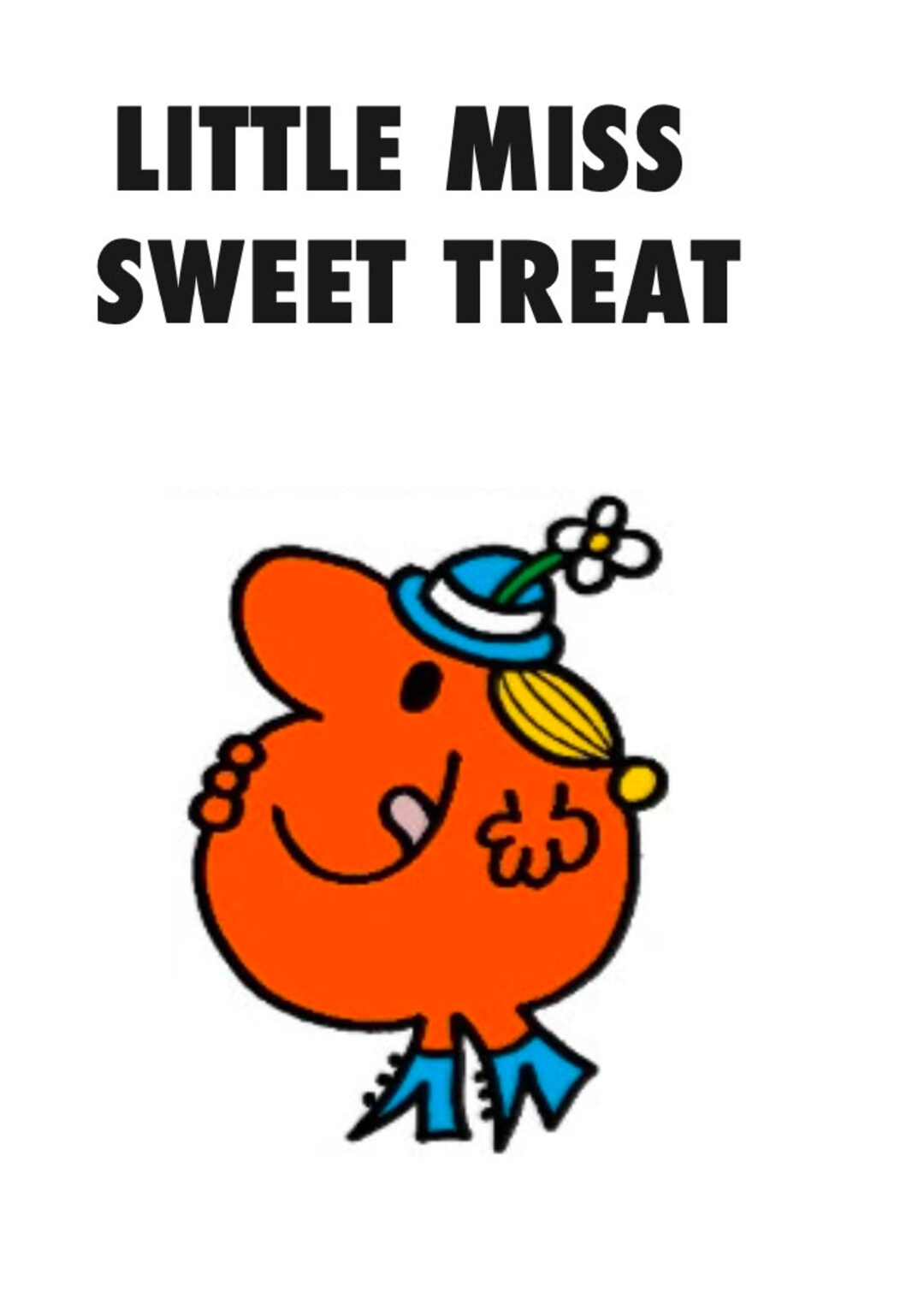 5 Custom Little Miss Digital Prints - Etsy