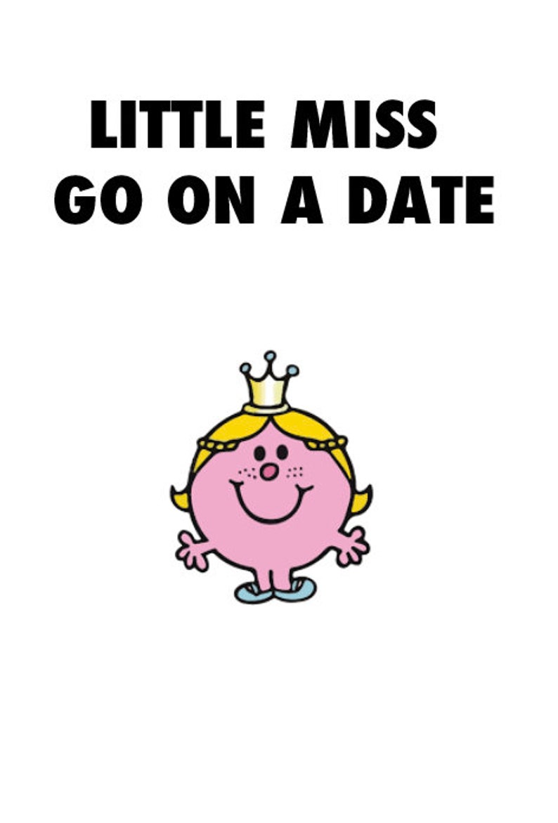 5 Custom Little Miss Digital Prints - Etsy