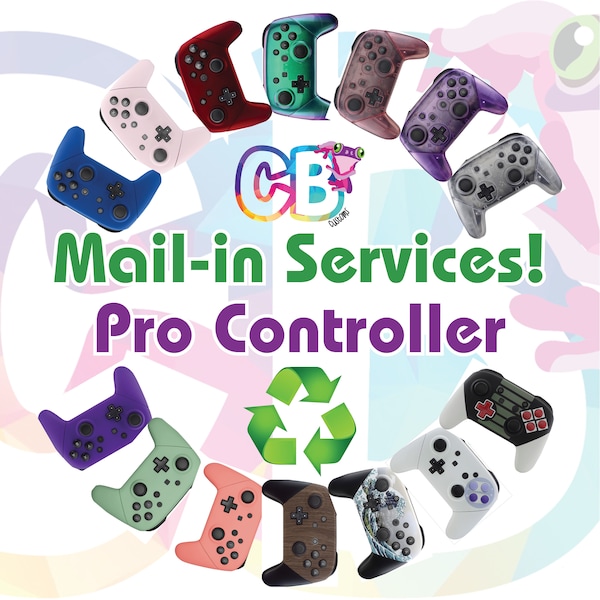 Custom Nintendo Switch Pro Controller - Etsy