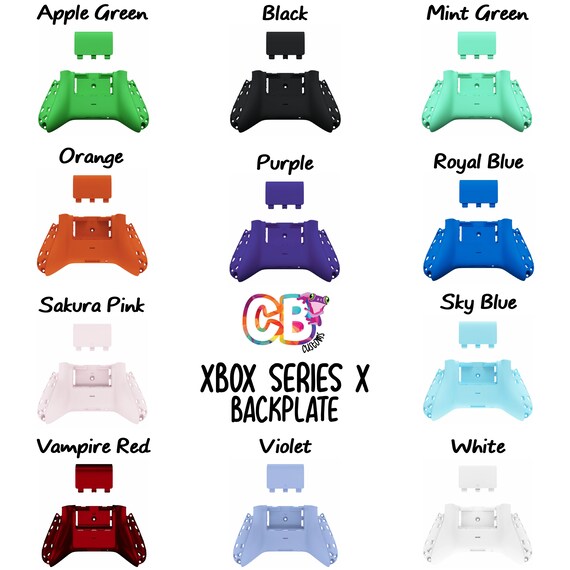 Xbox SERIES X / S Controller Backing Backplate Battery Cover | Etsy