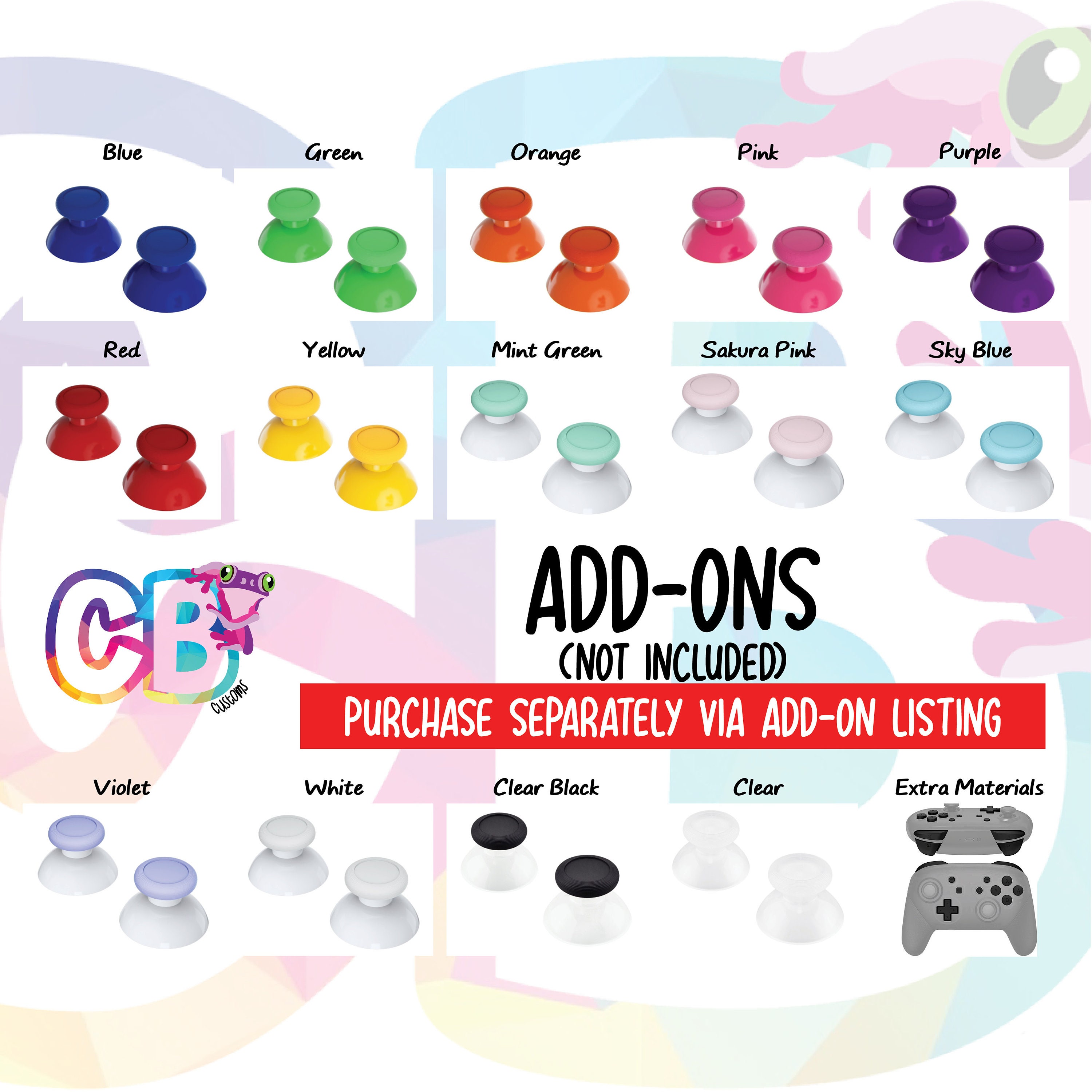 Create Your Own Nintendo Switch Pro Controller Design a Pro - Etsy ...